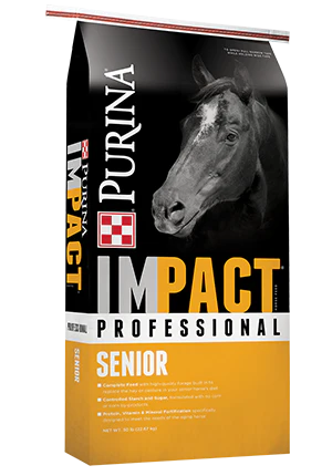 Purina® Impact® Professional Senior Horse Feed — Bushland Ranch Store