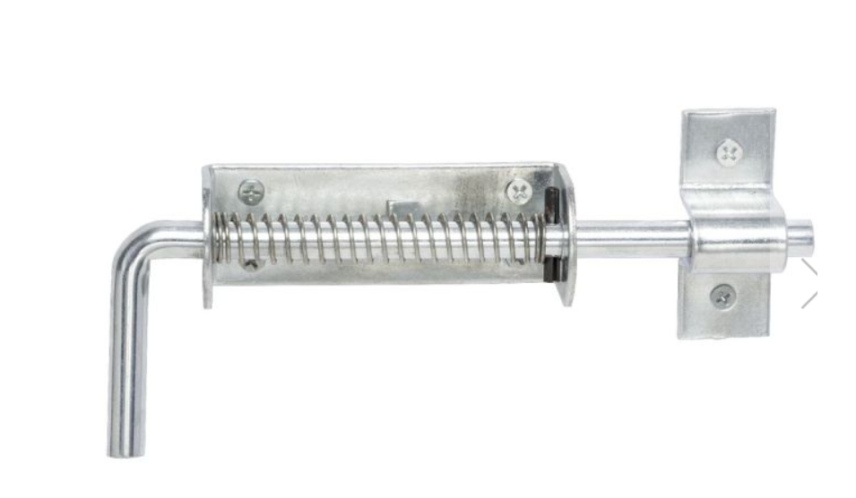 GATE LATCH SPRING LOADED — Bushland Ranch Store