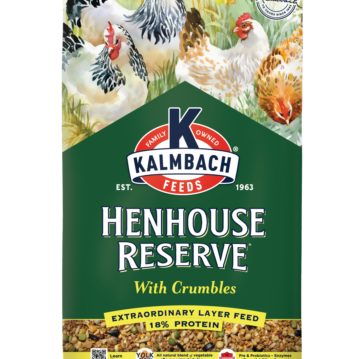 Henhouse Reserve® with Crumbles for Chickens and Poultry — Bushland ...
