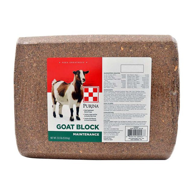 Purina® Goat Block — Bushland Ranch Store