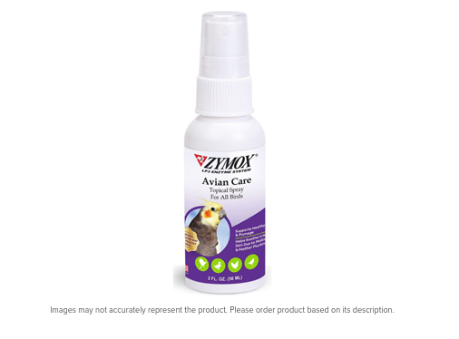 ZYMOX® AVIAN CARE TOPICAL SPRAY W/O HYDROCORTISONE 2 OZ — Bushland ...