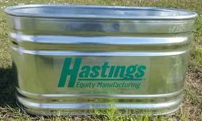 OBLONG GALVANIZED WATER TANKS 4FT — Bushland Ranch Store