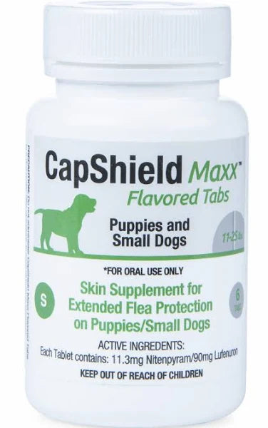 Capshield Maxx Flea Protection / 11-25 lb / 6 tablets - (Single tablet ...