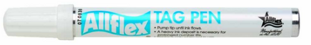 ALLFLEX MARKING PEN - WHITE — Bushland Ranch Store