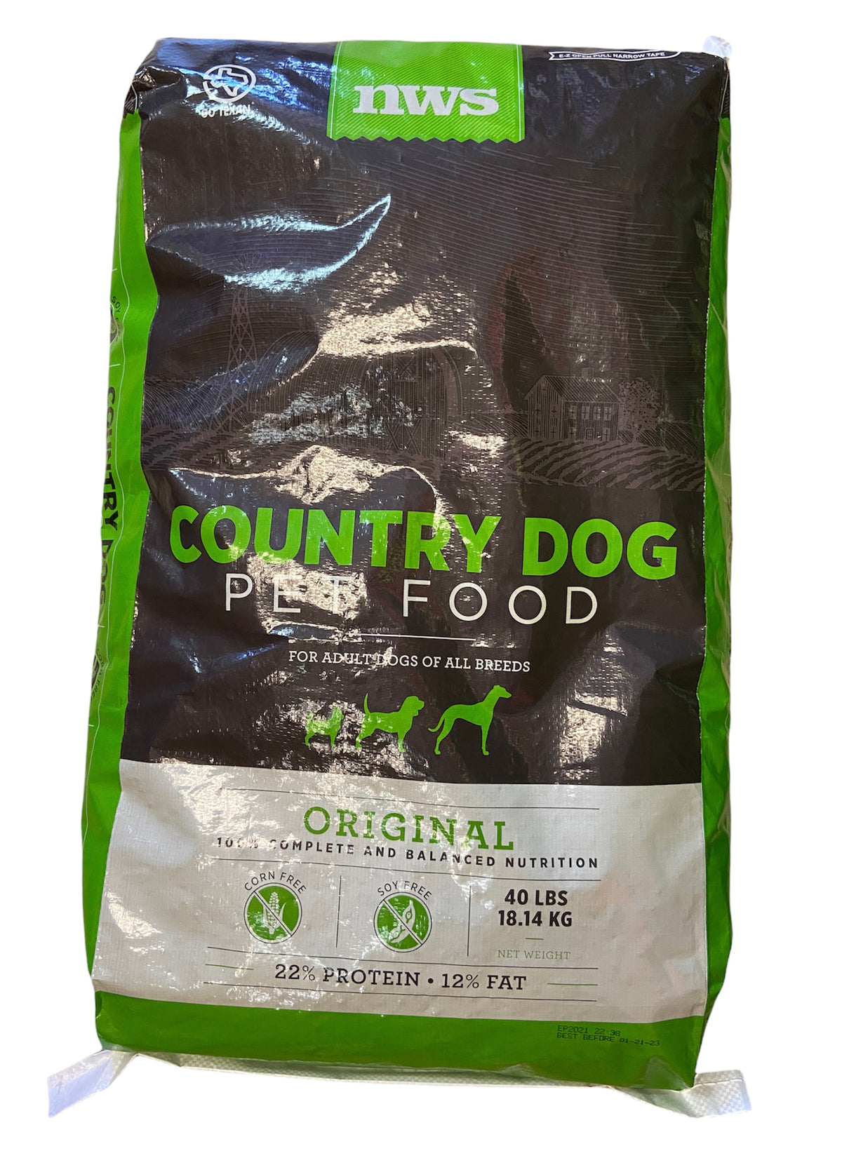 COUNTRY DOG FOOD, 40 lbs — Bushland Ranch Store
