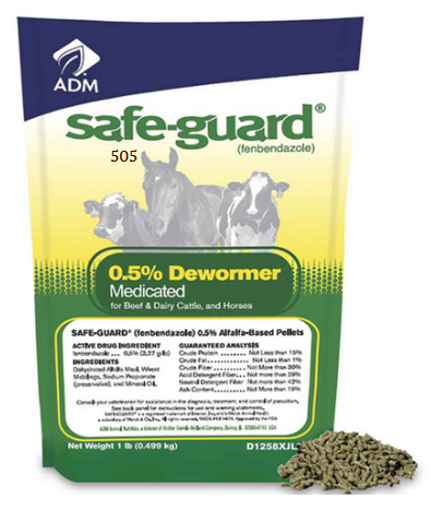 Safe-Guard: Safeguard .5% Pellets - 5 LB — Bushland Ranch Store