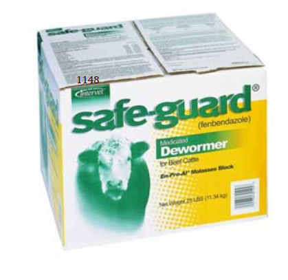 Safe-Guard: Safeguard En-Pro-Al Block 25lb — Bushland Ranch Store