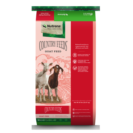 GOAT AND KID PL NUTRENA FEED 50 LBS — Bushland Ranch Store