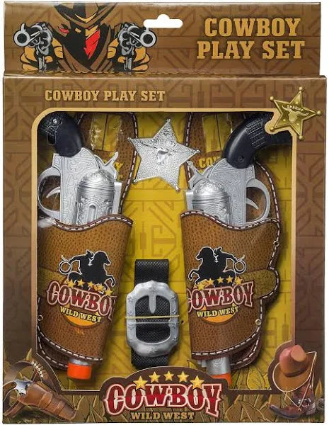 Cowboy play set - double pistol wholster — Bushland Ranch Store